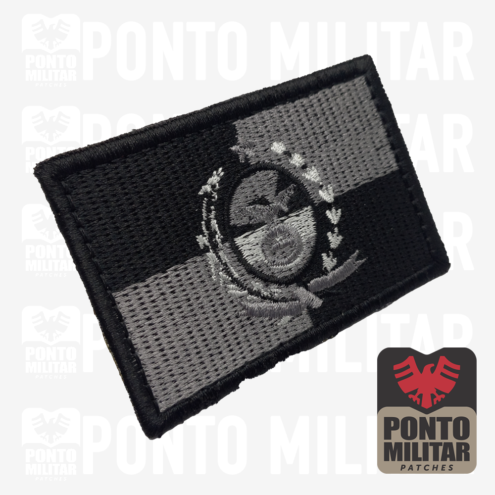 Bandeira Do Rio Do Janeiro - Patches Militares Emborrachado e Bordados