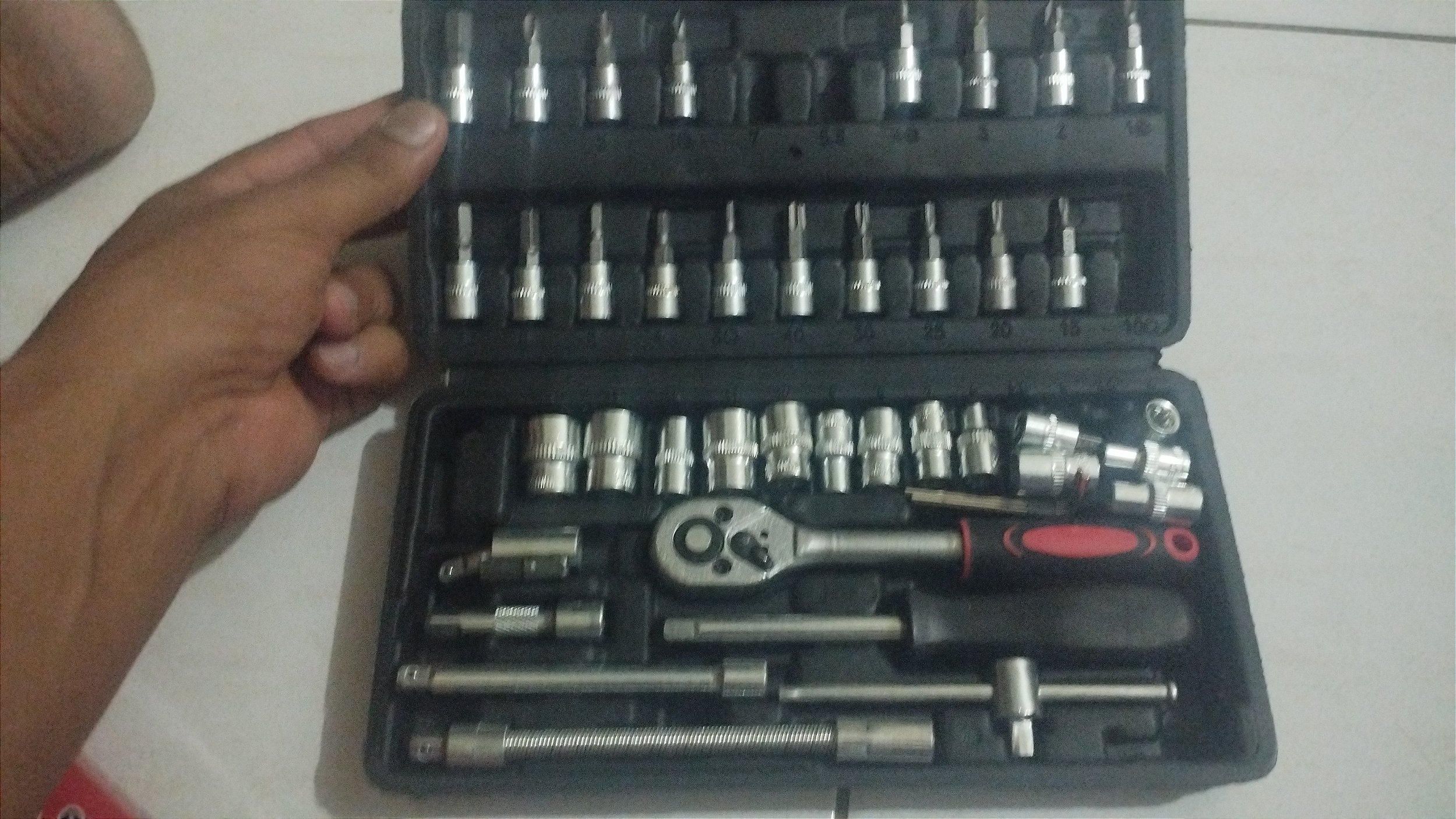 Kit Ferramentas Multifuncional com chave catraca - Autêntica Imports