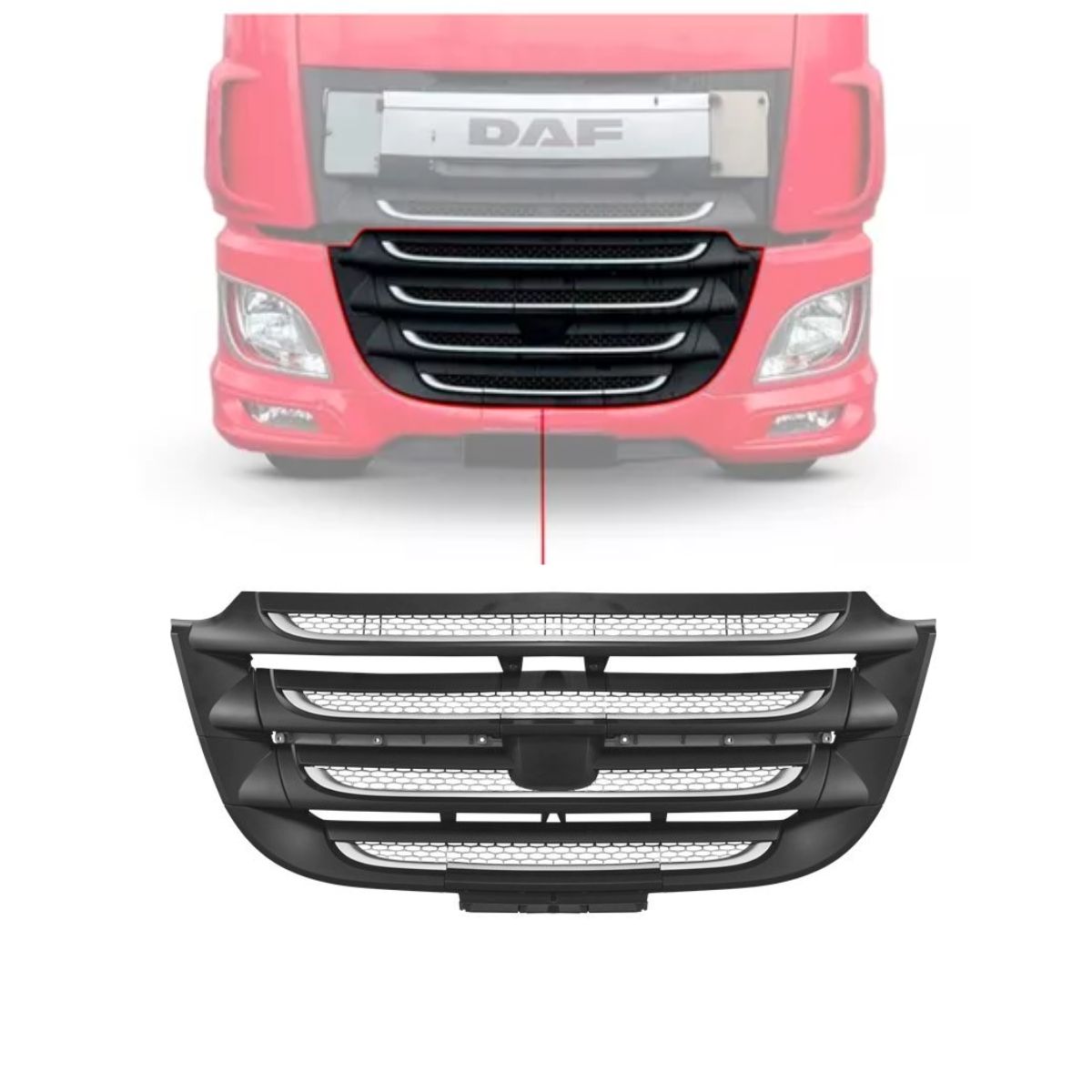 Grade Inferior DAF XF Após 2020 - 2048272 - BRUTOEXPRESS | Tudo para ...