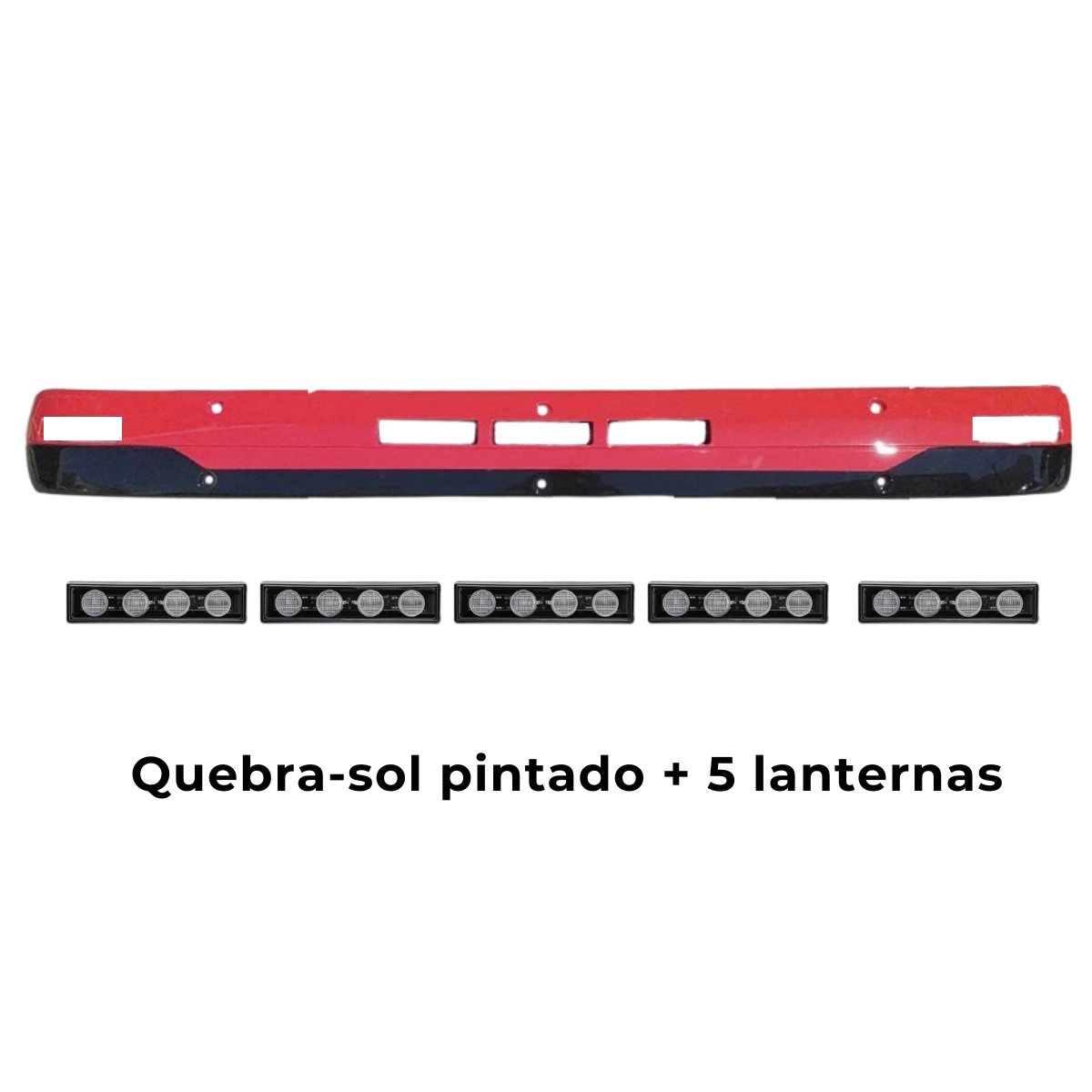 Quebra-sol Scania S5 3 Marias | Peça Original, Encaixe Perfeito ...