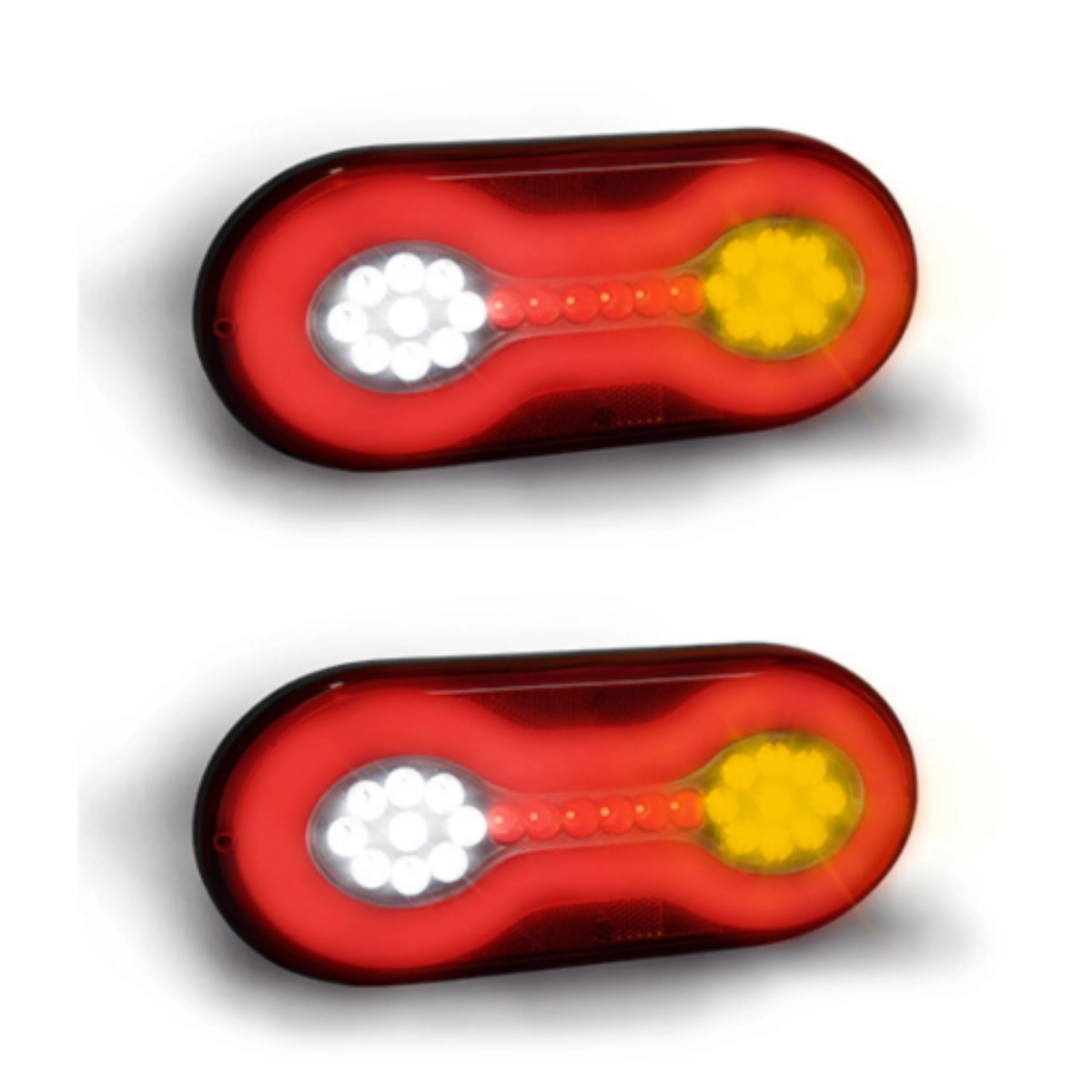 Par Lanterna Traseira LED Phantom 12v - BRUTOEXPRESS | Tudo para Seu Caminhão