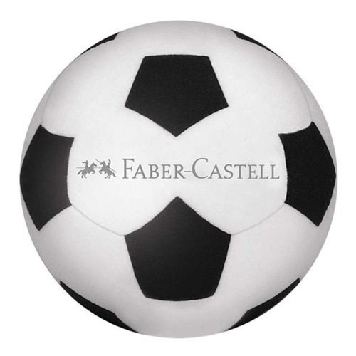 4 Lápis de Escrever + 1 Borracha FABER-CASTELL Coleção Bola da Vez ...