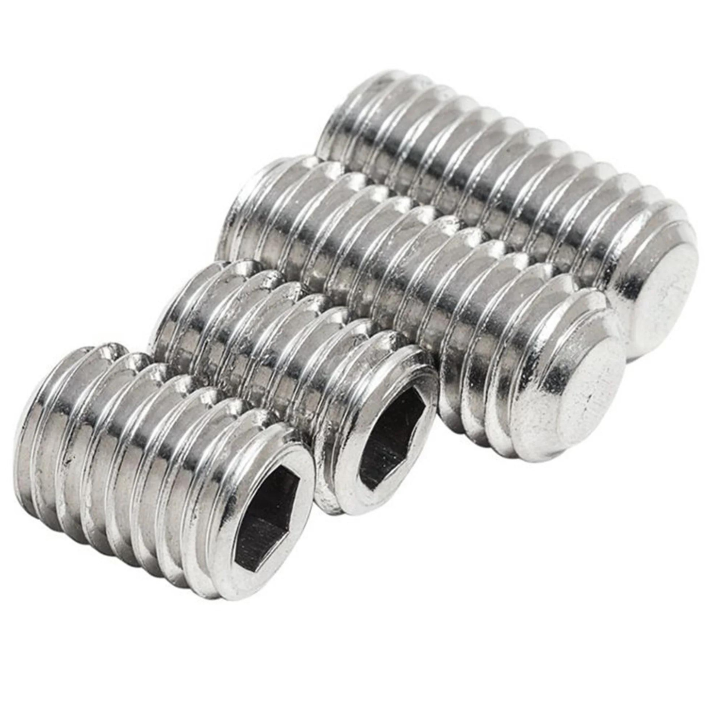 400 PARAFUSO SEM CABEÇA CHAVE ALLEN M2,5 M3 M4 M5 M6 M8 INOX - Geober ...