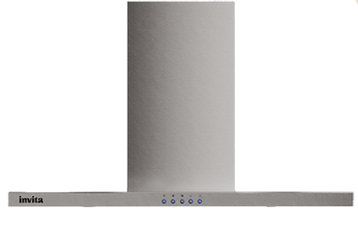 Coifa de parede Invita 60 cm, vazão 1.200 m³/h- 127V - Casa de Lila ...