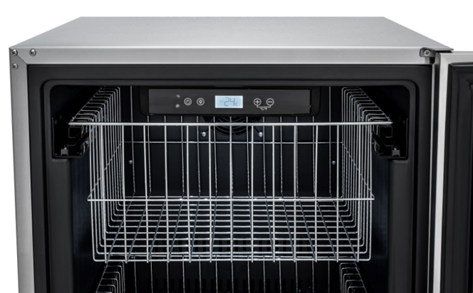 Freezer de piso e de embutir, com 100 litros, Vintage Tecno -220V ...