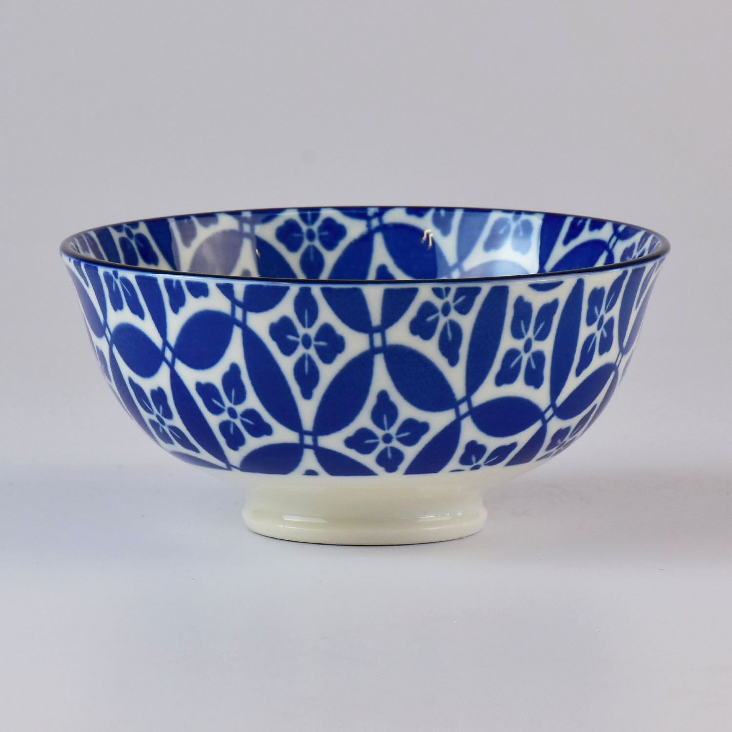 Bowl Azul Círculos - Loja de Artigos para Decoração - Kasa Ideia