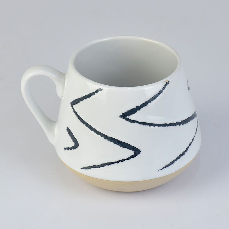 Caneca Modern Branca Linhas 400 ml - Loja de Artigos para Decoração ...