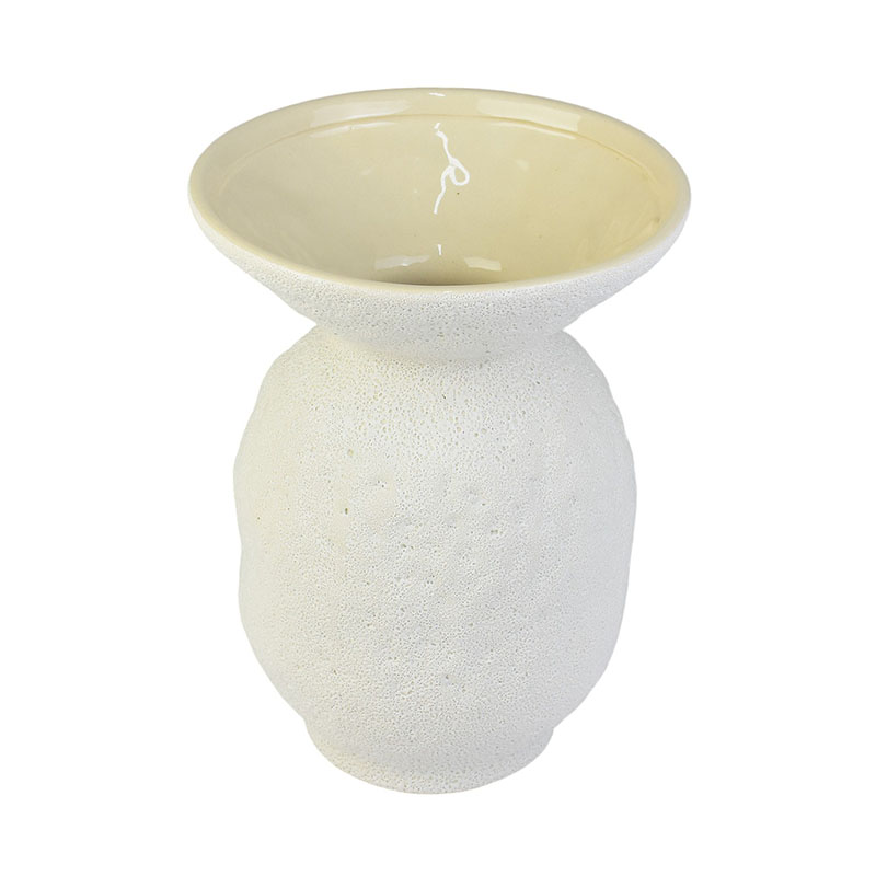 Vaso Rustico Alencar Branco em Cerâmica - Loja de Artigos para ...