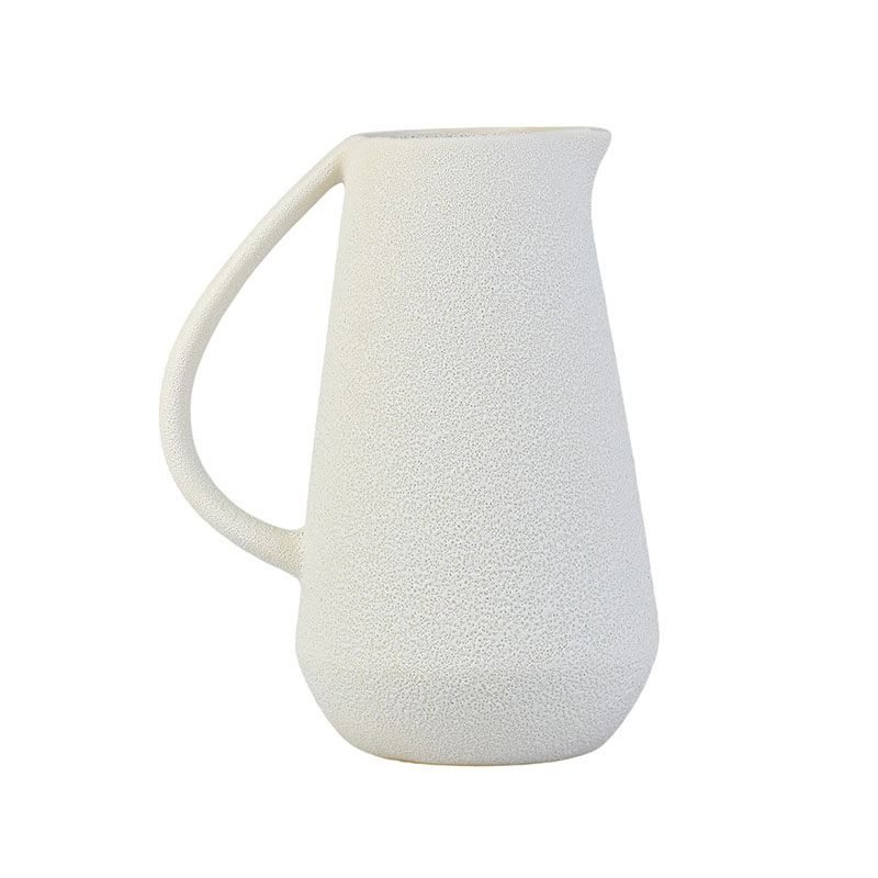 Vaso Jarra Rustico Branco em Cerâmica - Loja de Artigos para Decoração ...