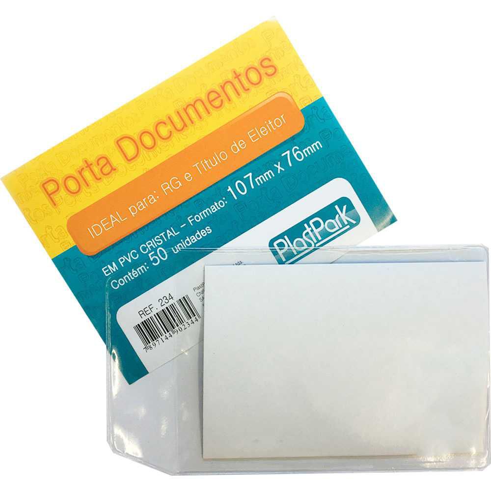 PORTA DOCUMENTOS C/ABA 81MMX110MM C/50 UNIDADES - PLASTPARK - Papelaria ...