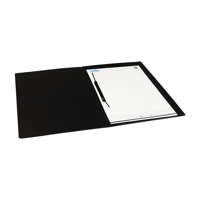 PASTA GRAMPO OFÍCIO EXECUTIVE C/GRAMPO PLÁSTICO PRETA - DELLO ...