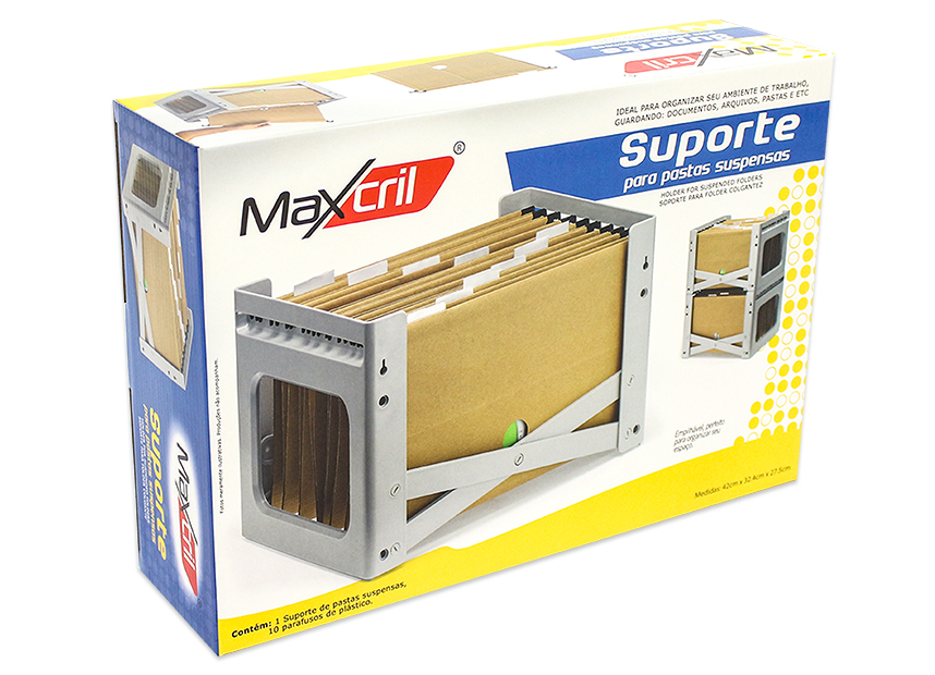 SUPORTE PARA PASTA SUSPENSA - WALEU - Papelaria Zap Ltda » Muito mais ...