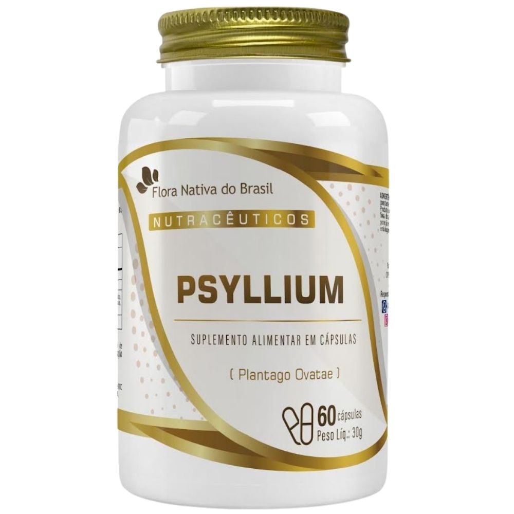 Psyllium 500mg 60 Cápsulas - Flora Nativa no ATACADO - Distribuidora De ...