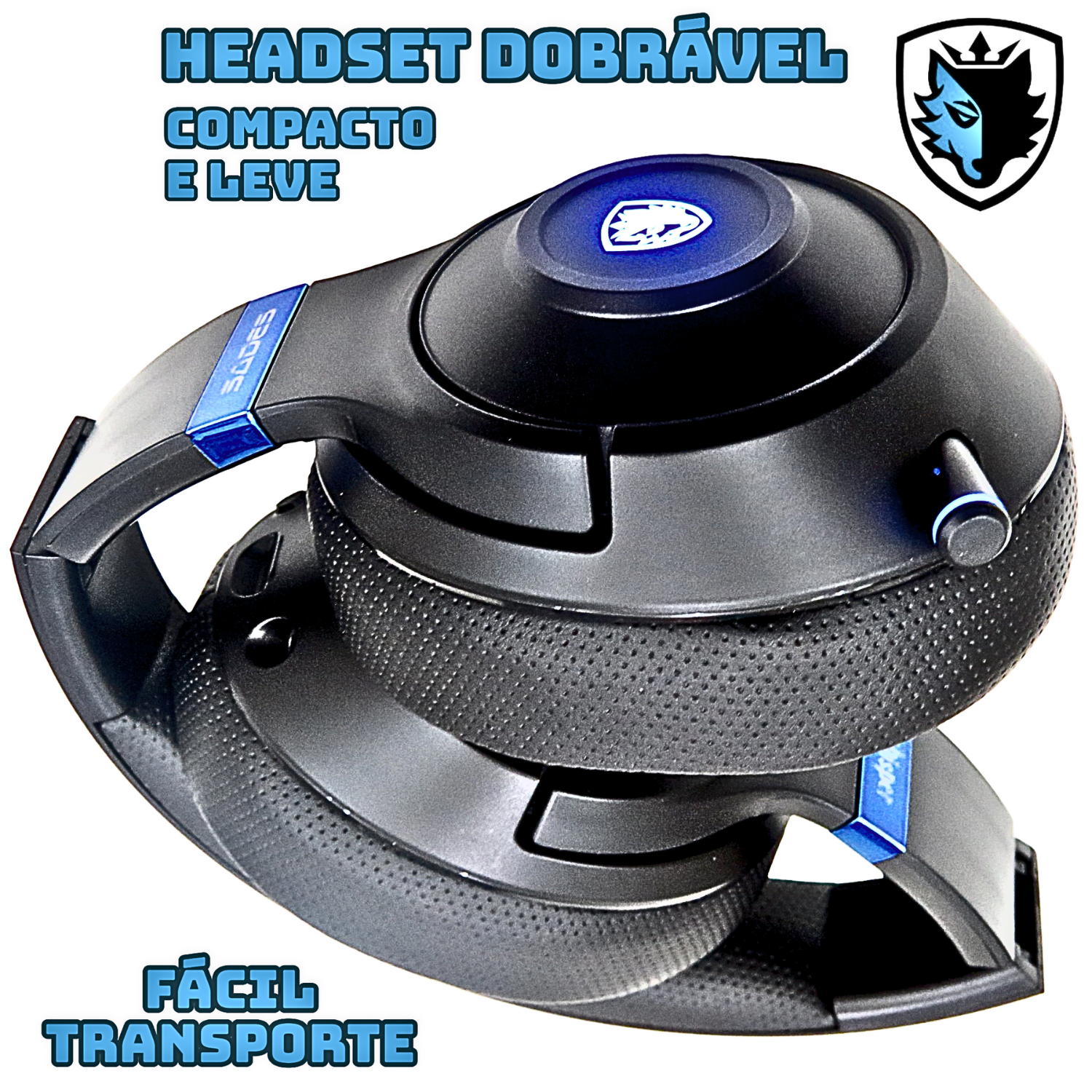 Headset Sades Whisper Wireless Multifuncional - Sades Brasil ...