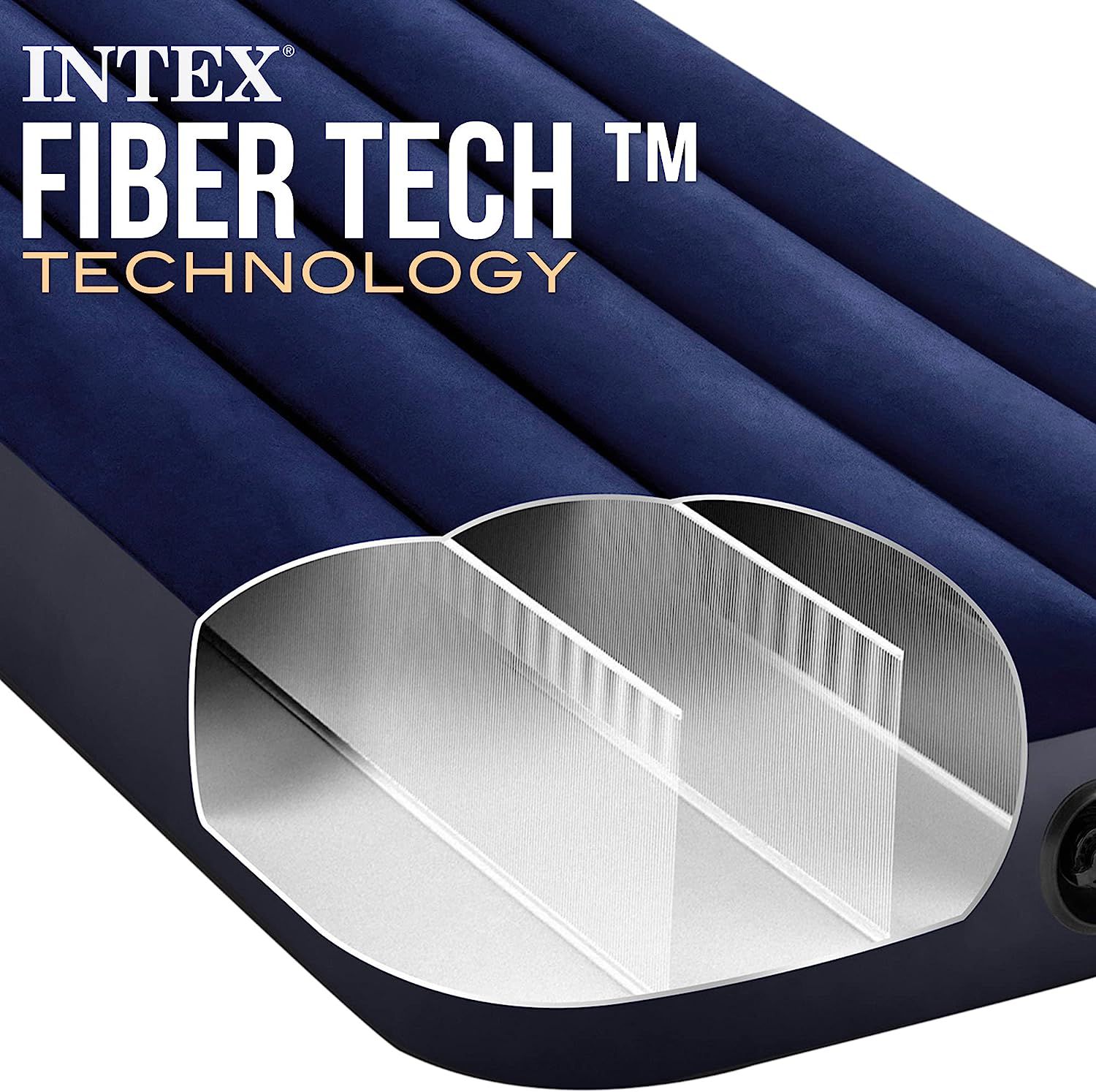 Colchão Inflável Casal Dura Beam Classic Downy Intex 64758 - | Fluthua ...