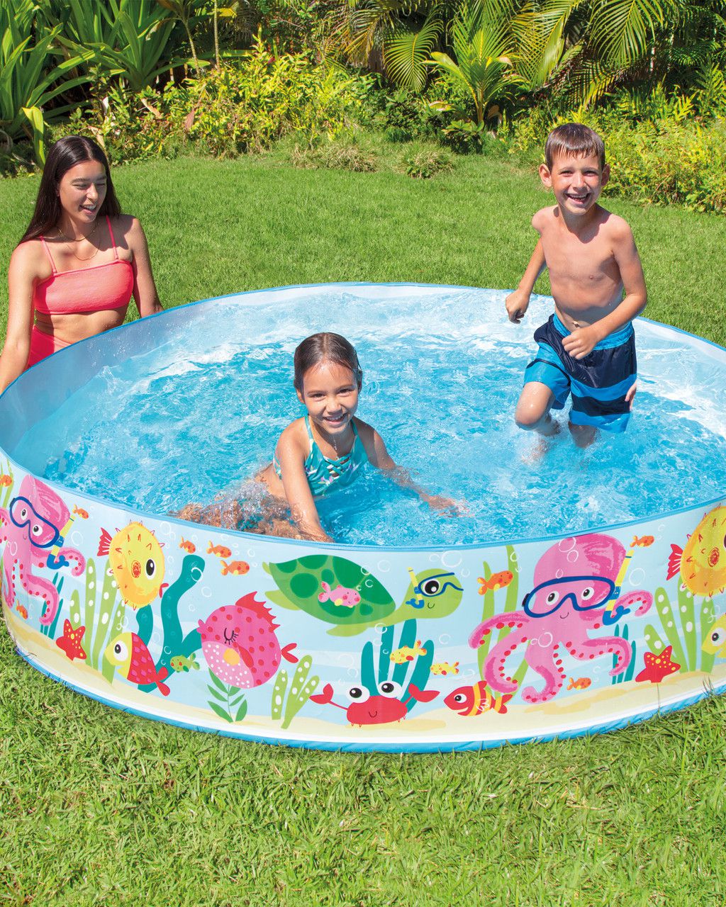 Piscina Snapset Redonda Oceano 183cm 958L Intex 56452 - | Fluthua Store