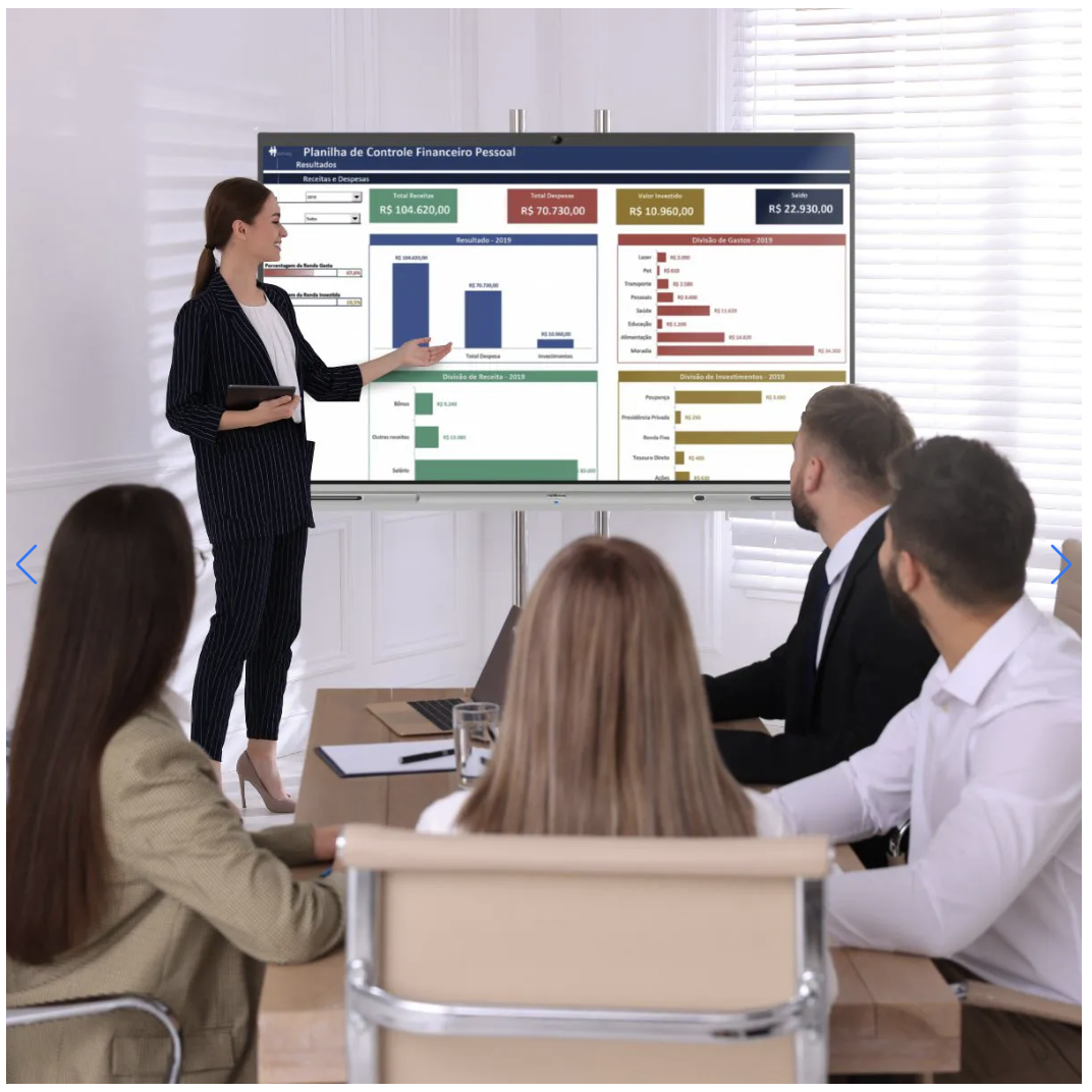 Tela Digital Interativa Dahua DeepHub DHI-LCH75-MC410-B Lite Series ...