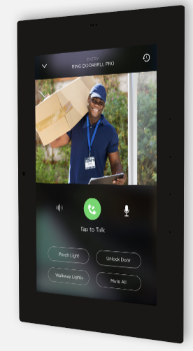 SAVANT TOUCH 8 INCH CONTROL SCREEN - BLACK - Habitat