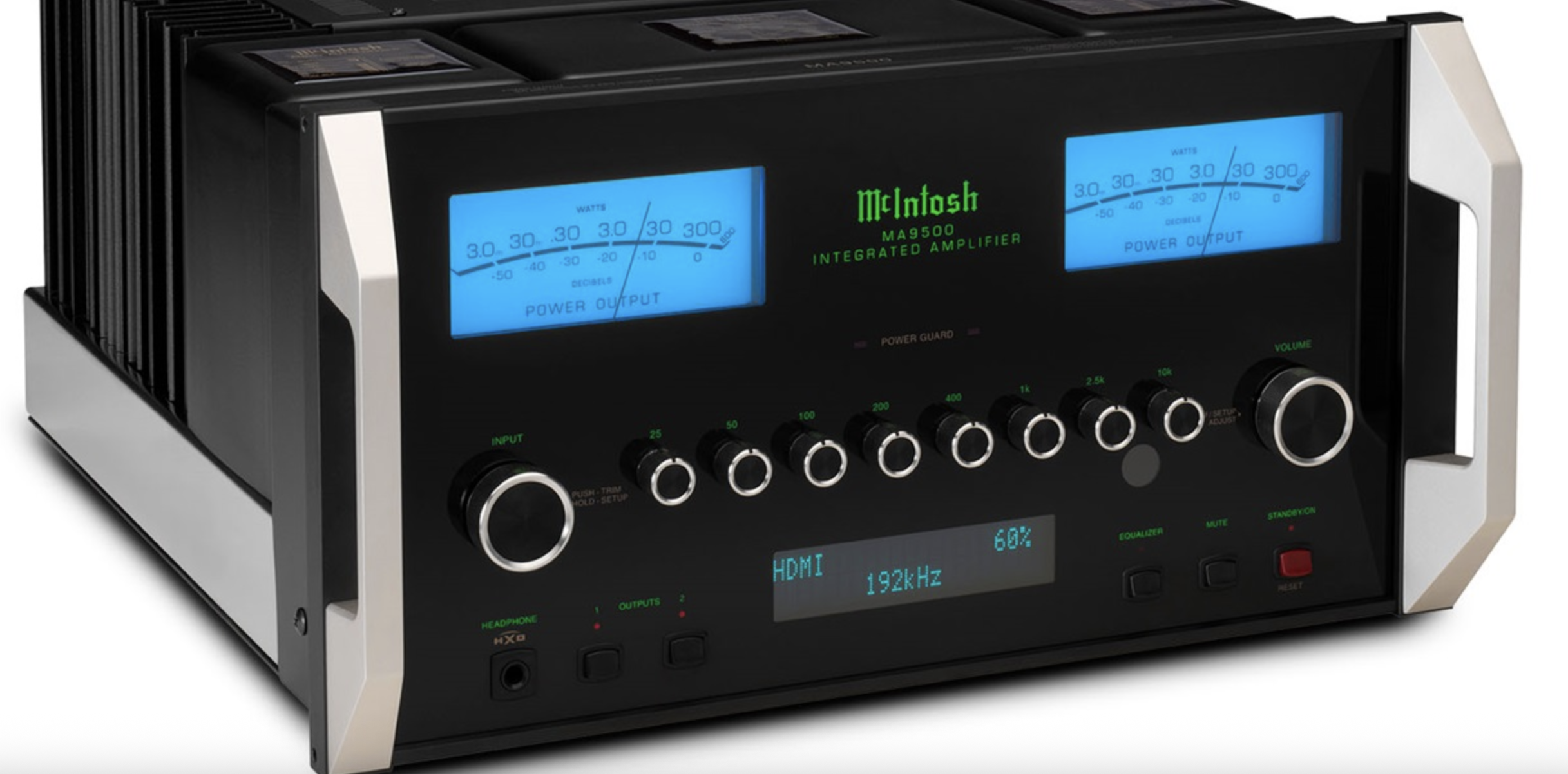 MA9500 - 2 x 300W Int Amp - 8 Band EQ, DA2 Dig Module - Habitat