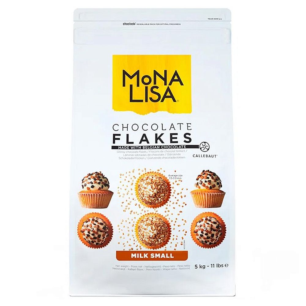 Chocolate Monalisa Ao Leite 5kg - Callebaut | Confeitos Crocantes ...