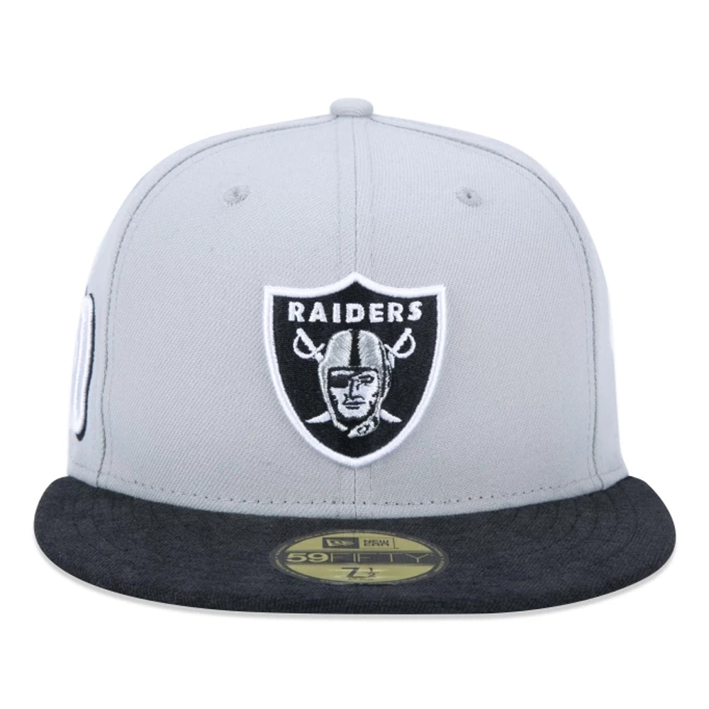Boné New Era Las Vegas Raiders 5950 Core Cinza - FIRST DOWN - Produtos ...
