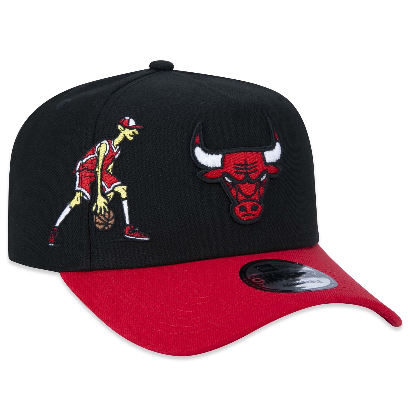 Boné New Era 940 A-Frame Chicago Bulls NBA Freestyle Preto - FIRST DOWN ...