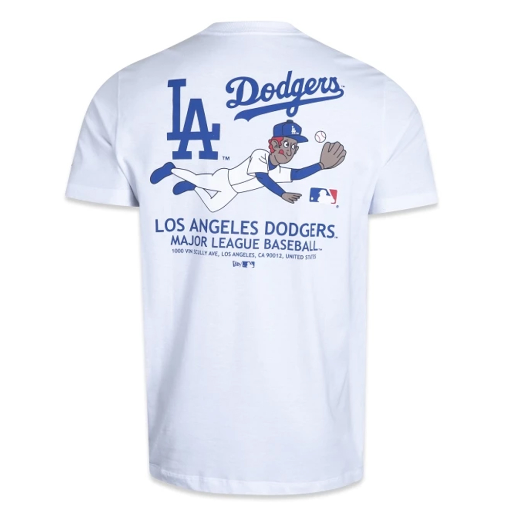 Camiseta New Era Los Angeles Dodgers All Building Branco - FIRST DOWN ...