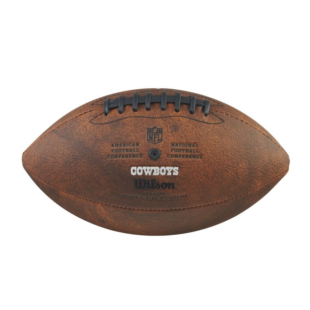 Bola Futebol Americano Dallas Cowboys Throwback - Wilson - FIRST DOWN ...