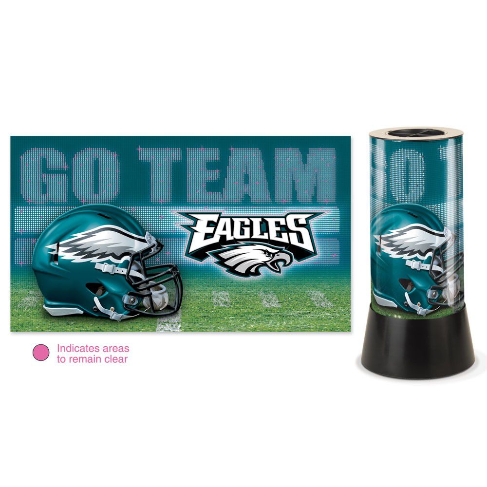 Luminária Rotativa 30cm NFL Philadelphia Eagles 120V - FIRST DOWN ...