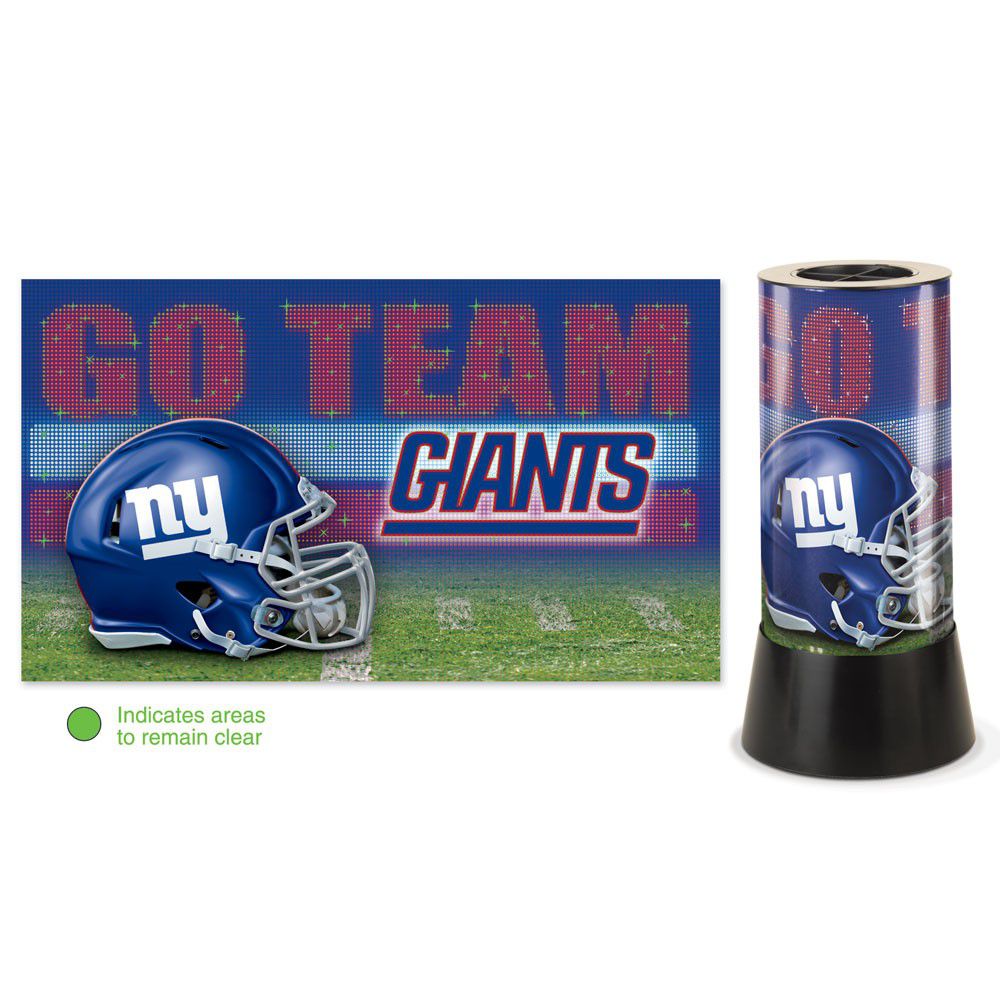 Luminária Rotativa 30cm NFL New York Giants 120V - FIRST DOWN ...
