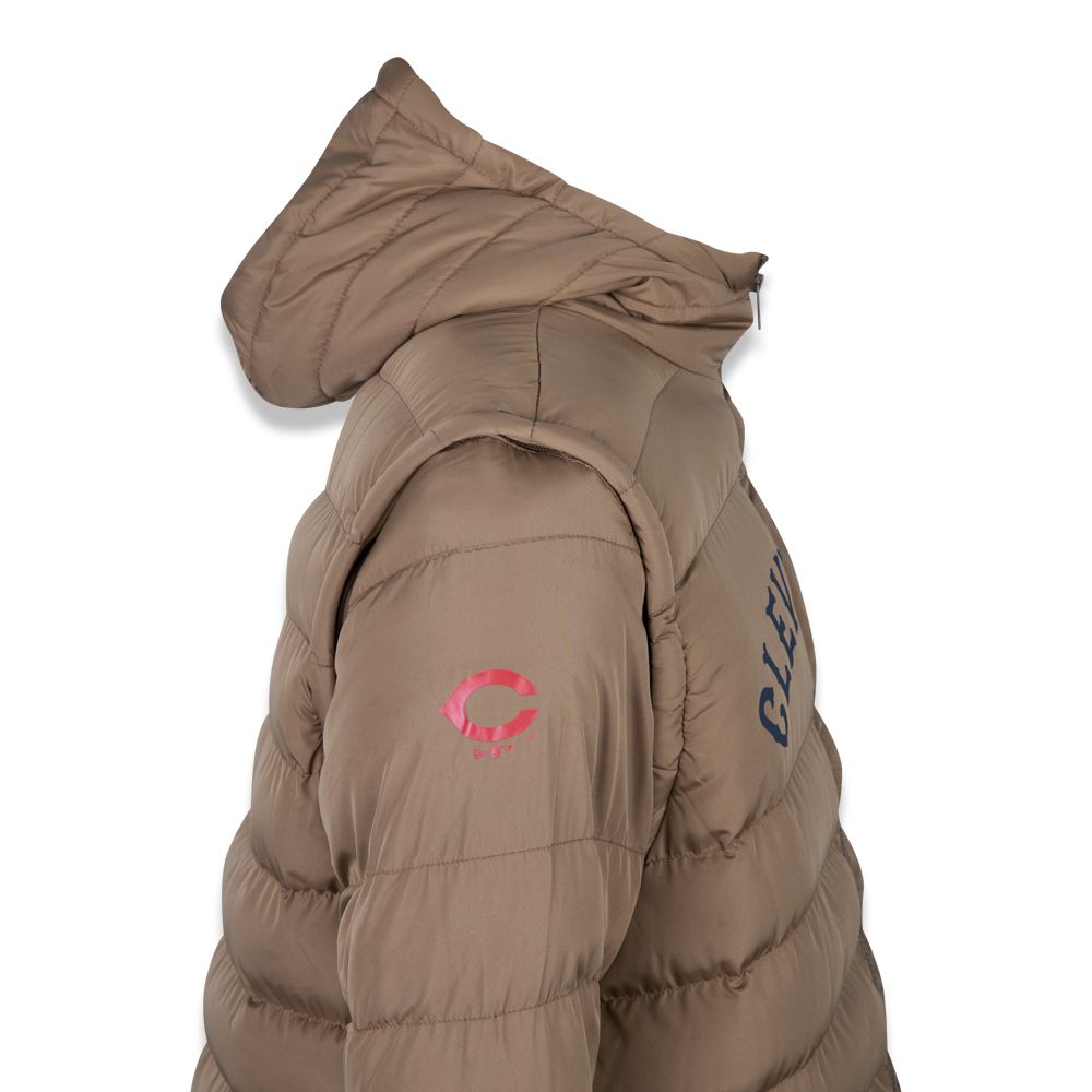 Jaqueta/Colete Bomber Cleveland Indians Heritage Wordmark - New Era ...