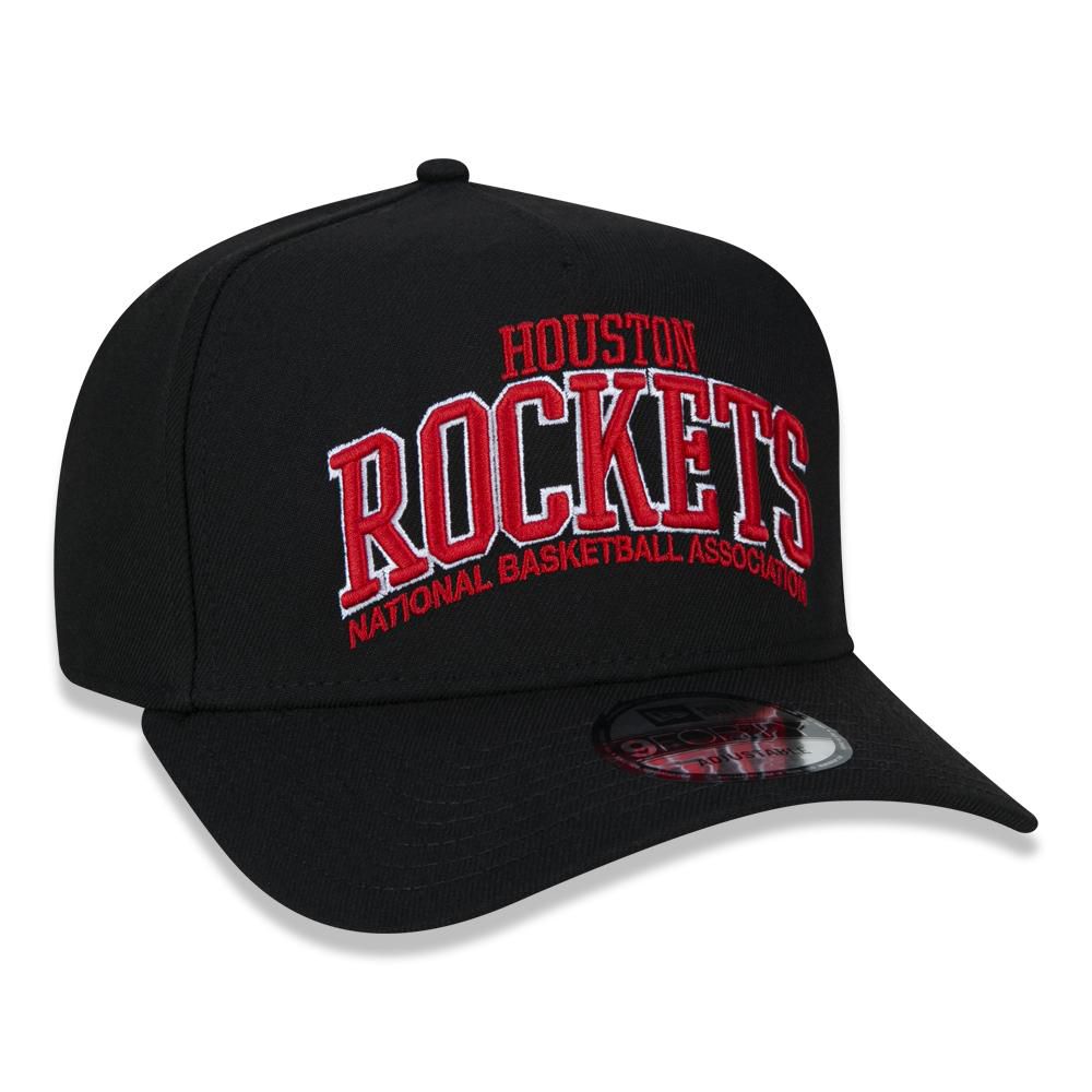 Boné New Era Houston Rockets NBA 940 A-Frame Arcade Letter - FIRST DOWN ...
