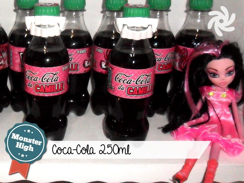 Rótulo de Coca-Cola 250ml - Cajamanga