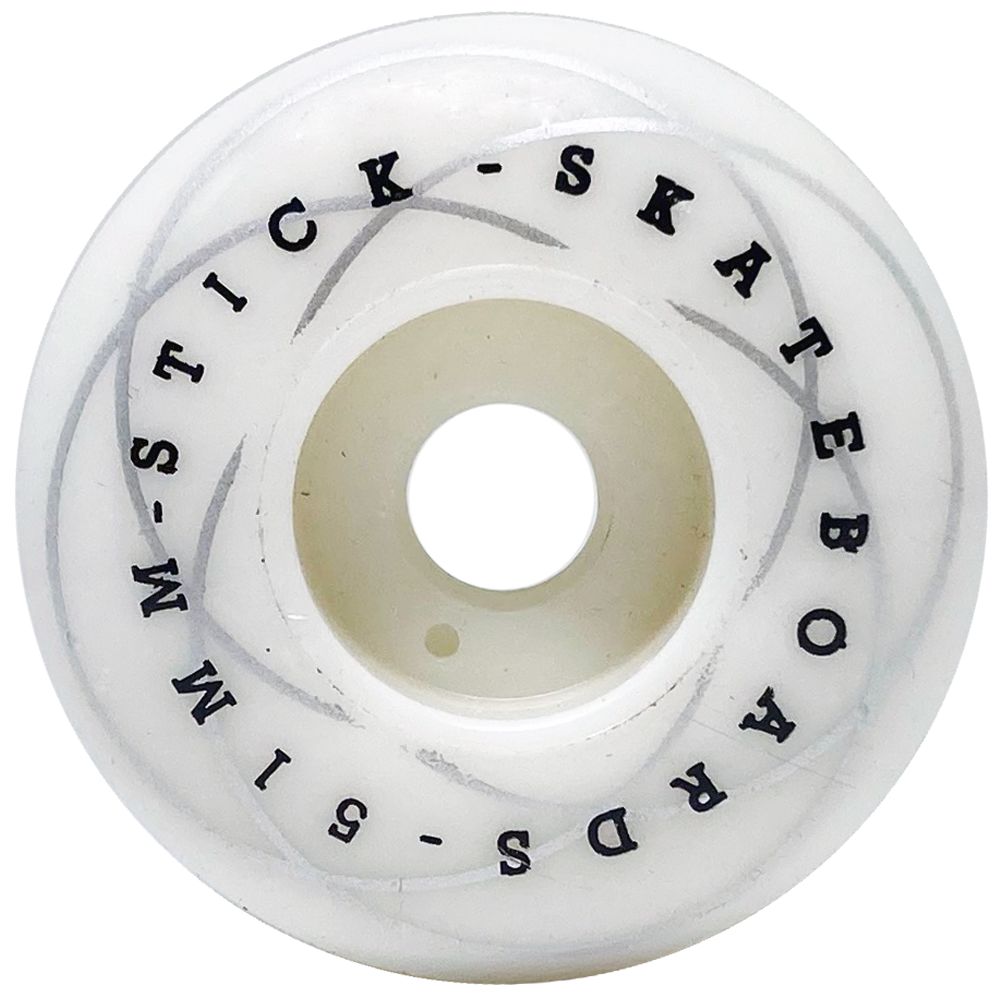 Roda Stick Skateboard Branca 51mm Speed Wheels - Virtual Skate Shop | A ...