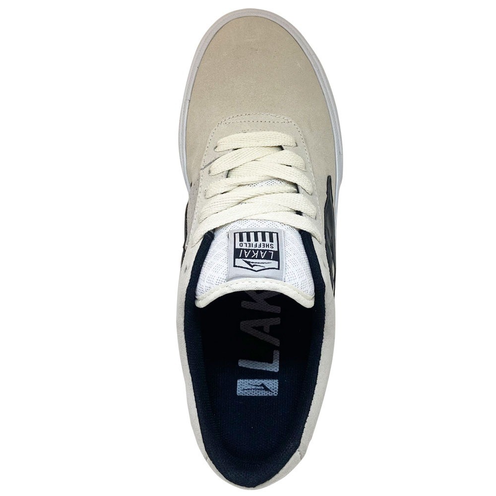 Tênis Skate Lakai Sheffield SD Off White Black - Virtual Skate Shop | A ...