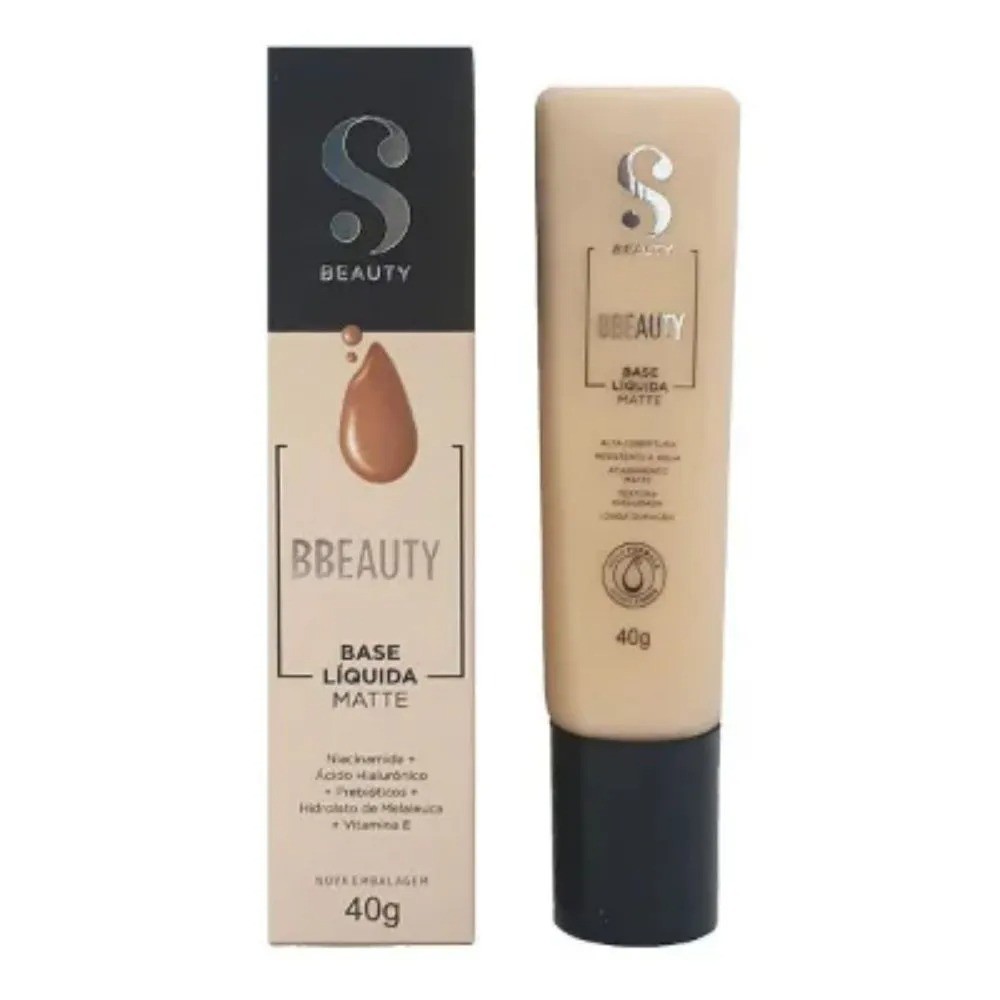 Base B.Beauty Líquida Matte - S Beauty - Leticia Figueredo Makeup Store