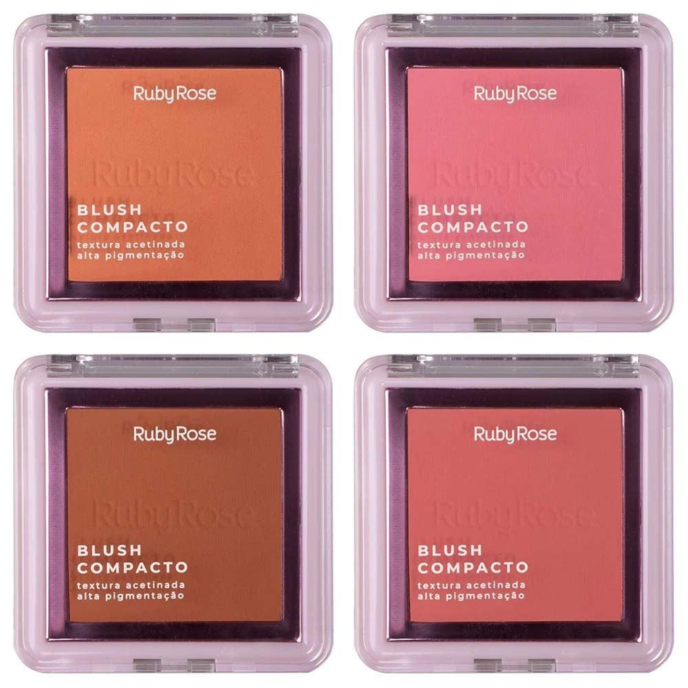Blush Compacto - Ruby Rose - Leticia Figueredo Makeup Store