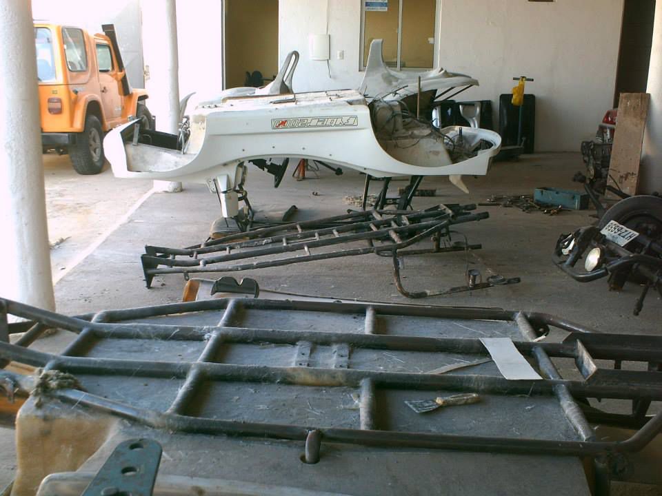 CHASSI TUBULAR GALVANIZADO pra REPOSIÇÃO - BUGGYMANIA