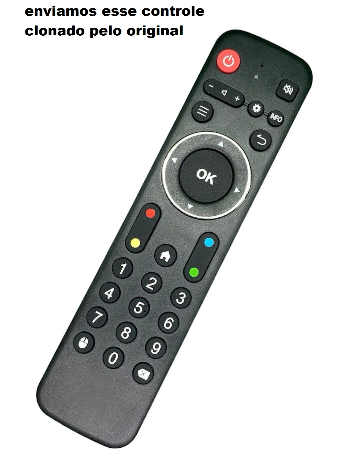 Controle Remoto para TV BOX IPP iPlay Plus / Utv - EVANELETRO.COM ...