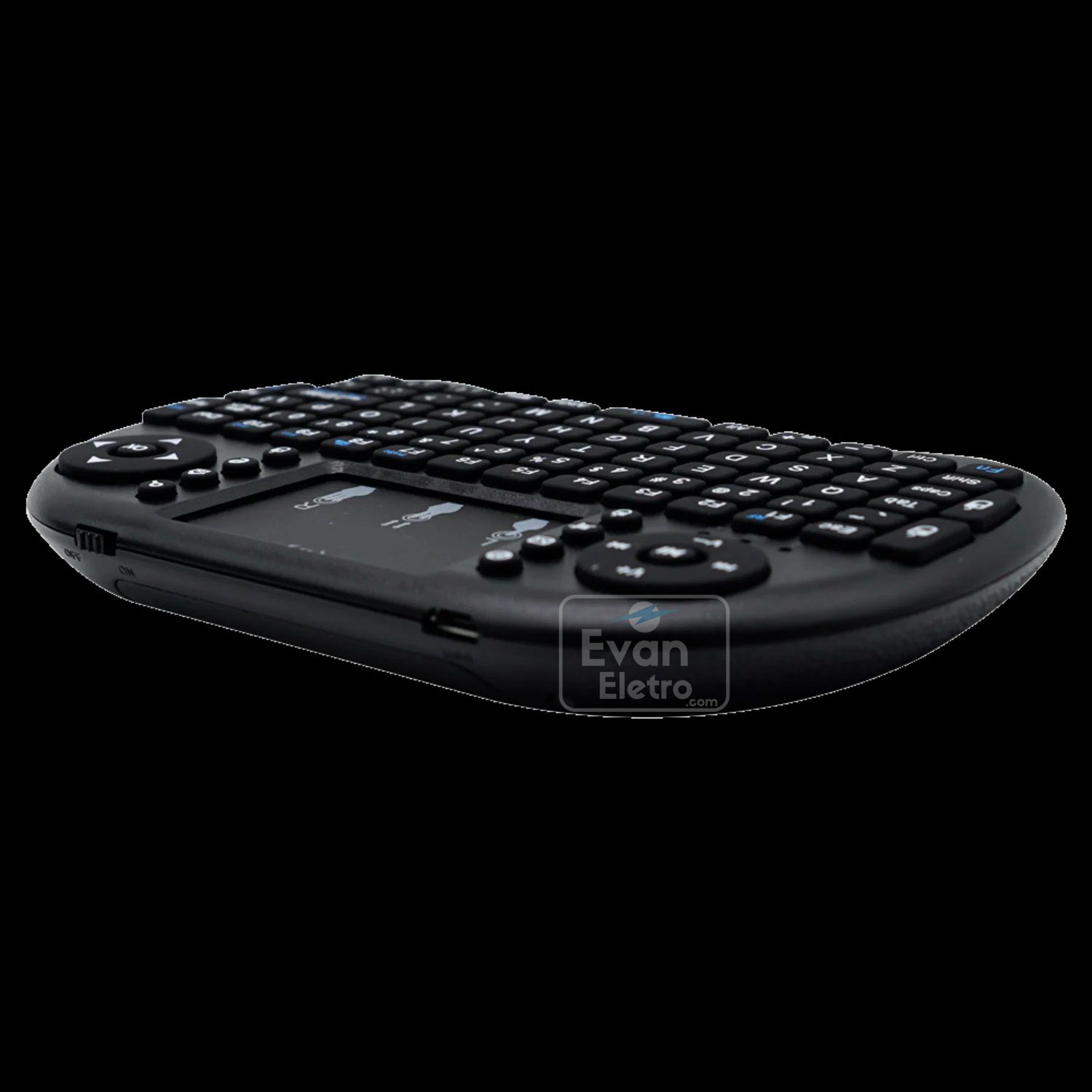 Controle Remoto Air Mouse Touchpad com Mini Teclado e Mouse Universal ...