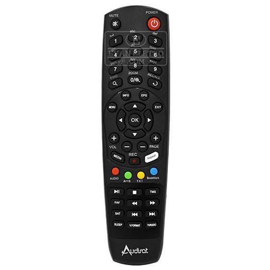 Controle Remoto Para Receptor Audisat C1 - EVANELETRO.COM - Distribuidor e Revendedor Receptor e ...