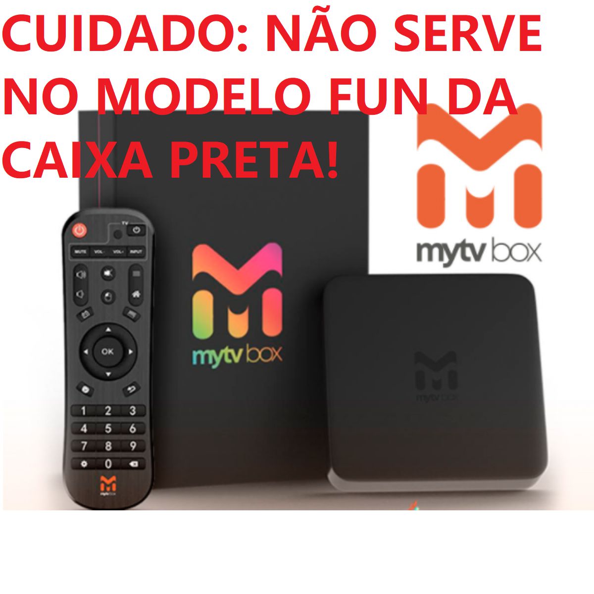 Controle remoto para receptor Mytv Box - EVANELETRO.COM - Distribuidor ...
