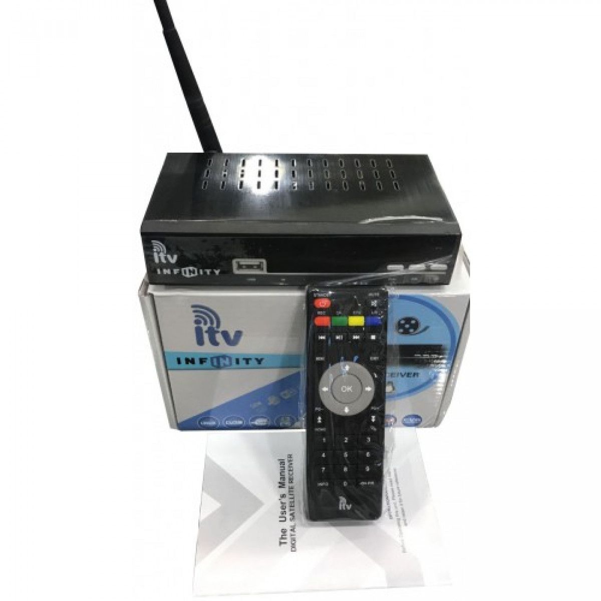 Controle Remoto para RECEPTOR ITV INFINITY (Via Cabo) - EVANELETRO.COM ...