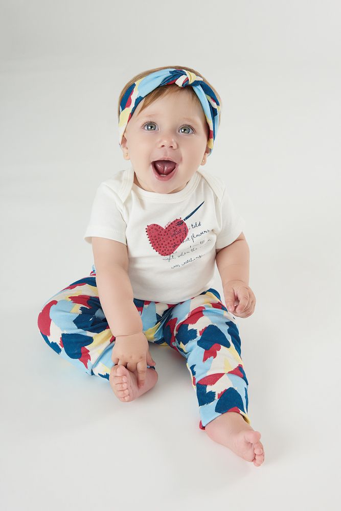 Conjunto Up Baby Com Faixa - Petit Louis - Boutique Infantil