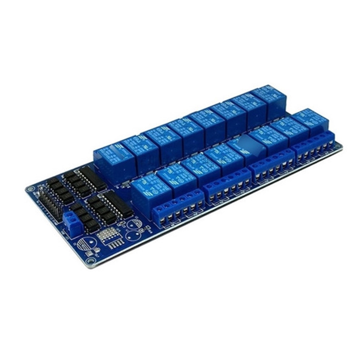 Módulo Relé De 16 Canais 12v 10a com Optoacoplador Arduino - Atena Mix ...