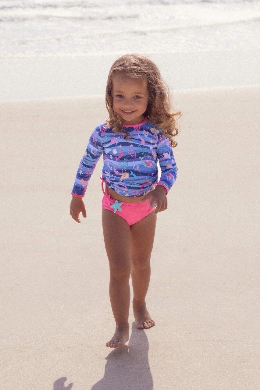 Biquini Infantil Sereia Dedeka Proteção UV | Maria Pirulita - Maria ...
