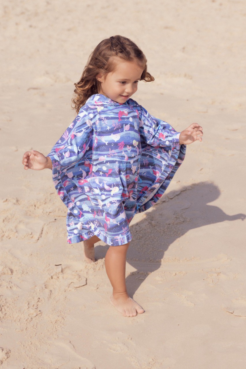 Saida de Praia Atoalhada Sereia Dedeka | Maria Pirulita - Maria ...