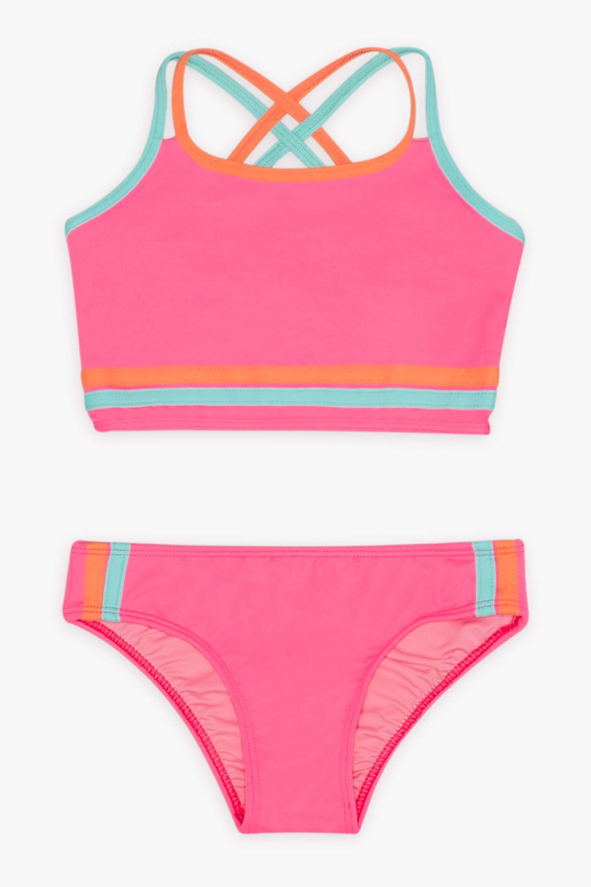 Biquini Infantil Rosa Blush Dedeka | Maria Pirulita - Maria Pirulita ...