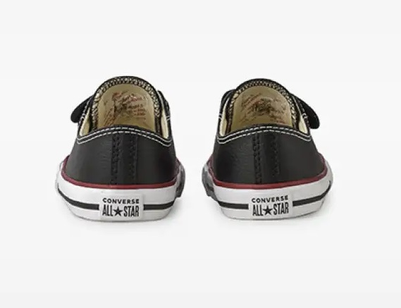 TÊNIS CHUCK TAYLOR ALL STAR VELCRO PRETO - Maria Pirulita Moda Infantil