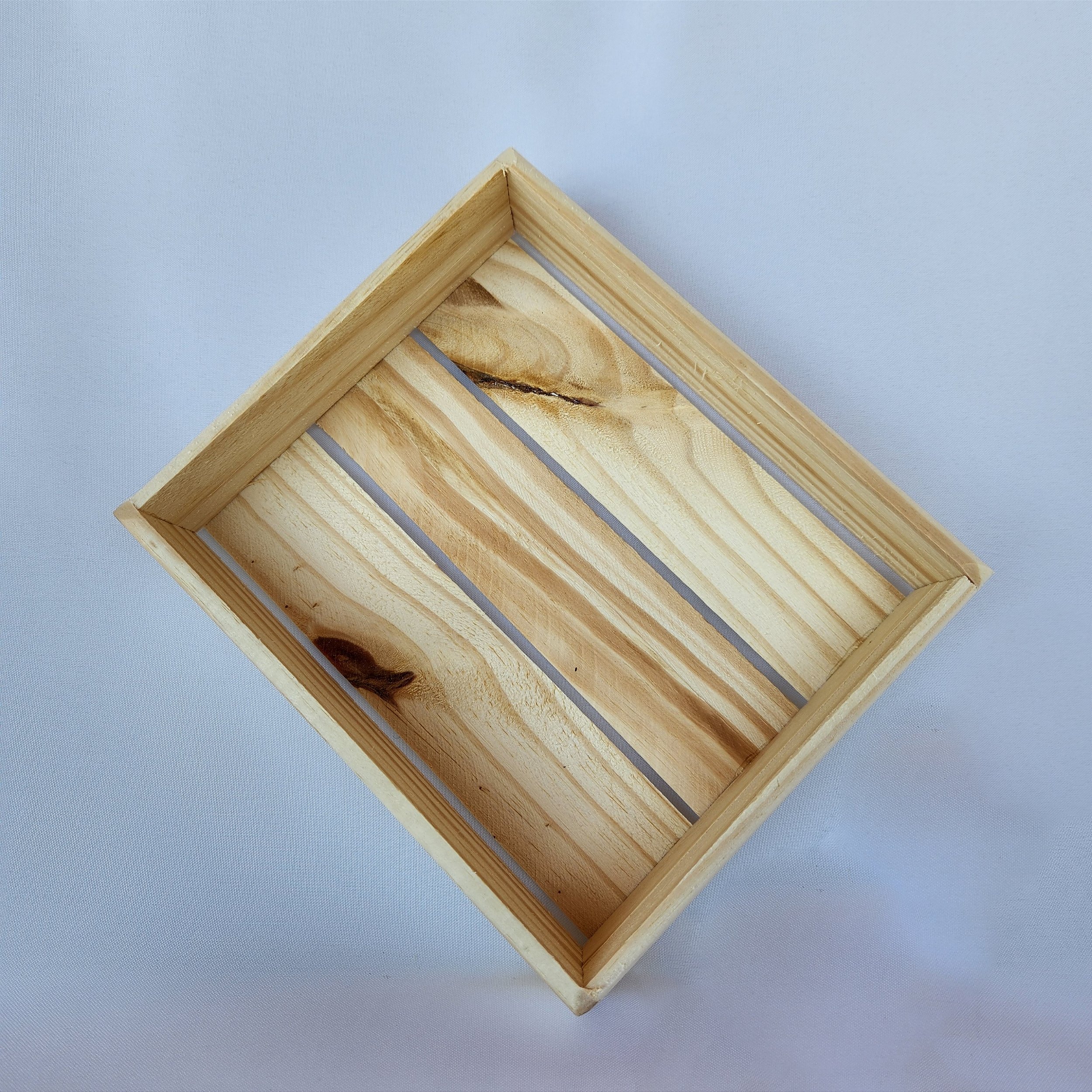 kit 5 Caixa de Madeira Pinus M 24x21x7 cm - Bandejas e caixas para ...